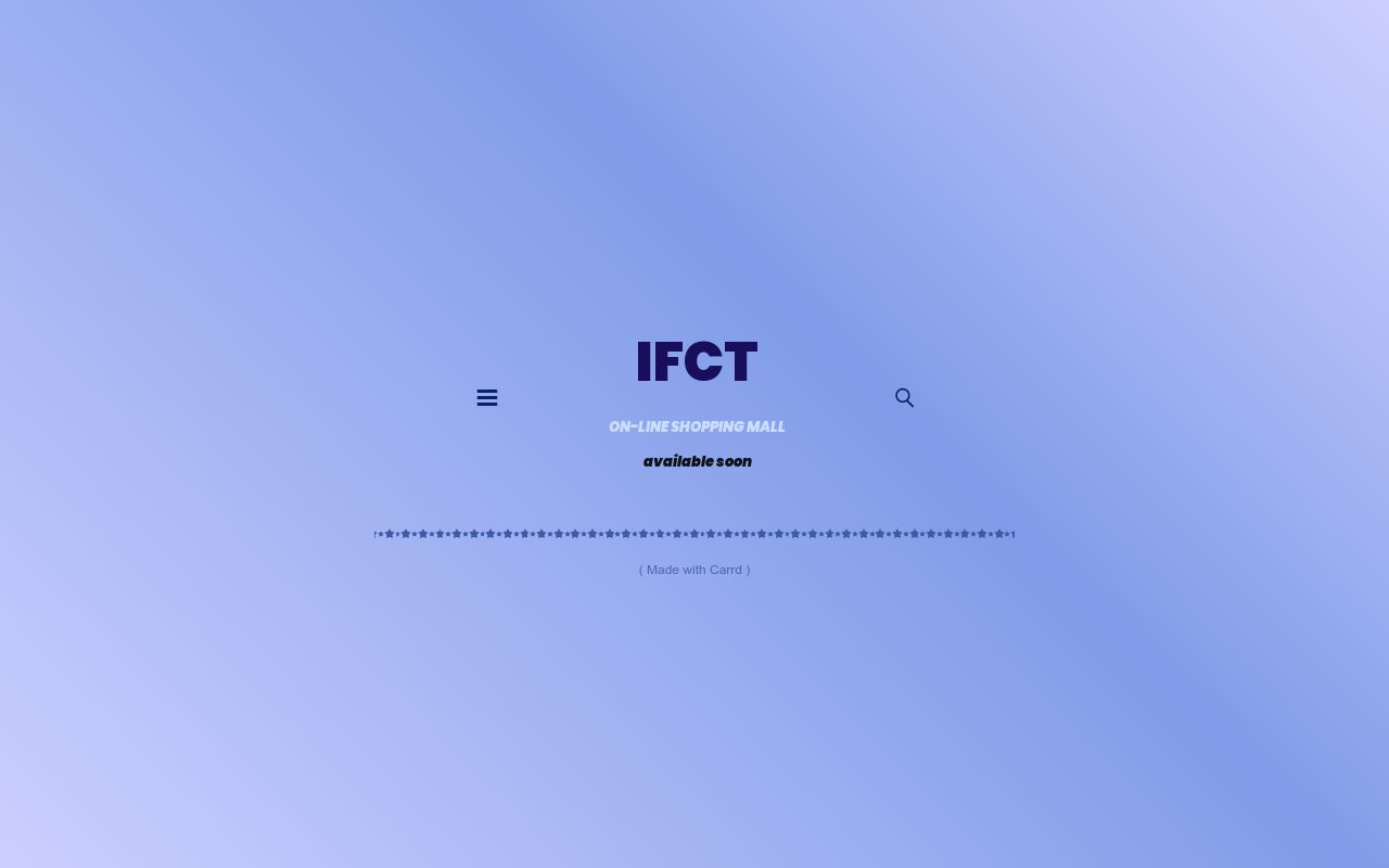 IFCT On-LINE SHOP